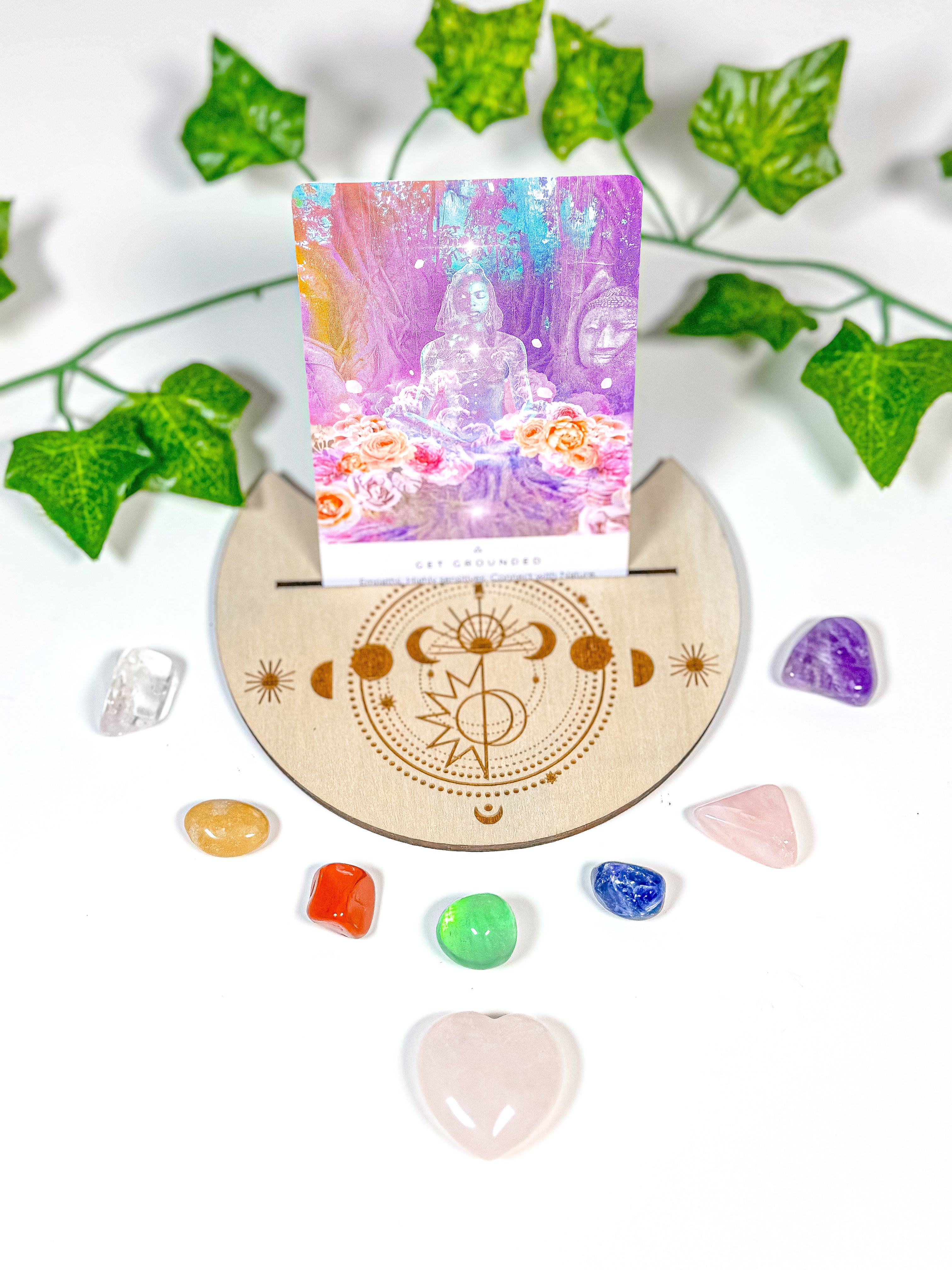 Wooden Tarot Card Stand (S3) – koraandky